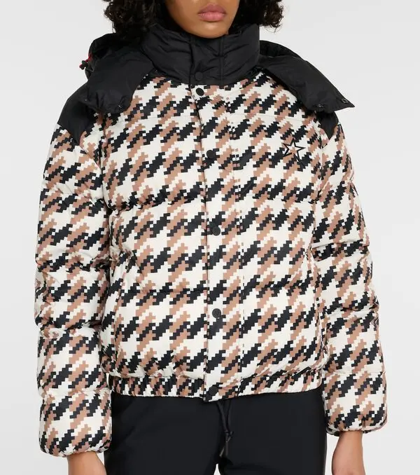 Perfect Moment Moment Houndstooth Down Jacket