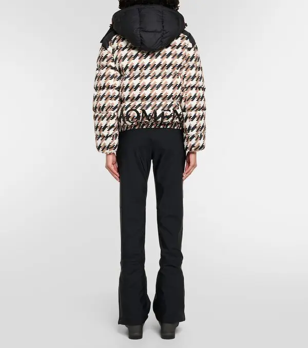 Perfect Moment Moment Houndstooth Down Jacket
