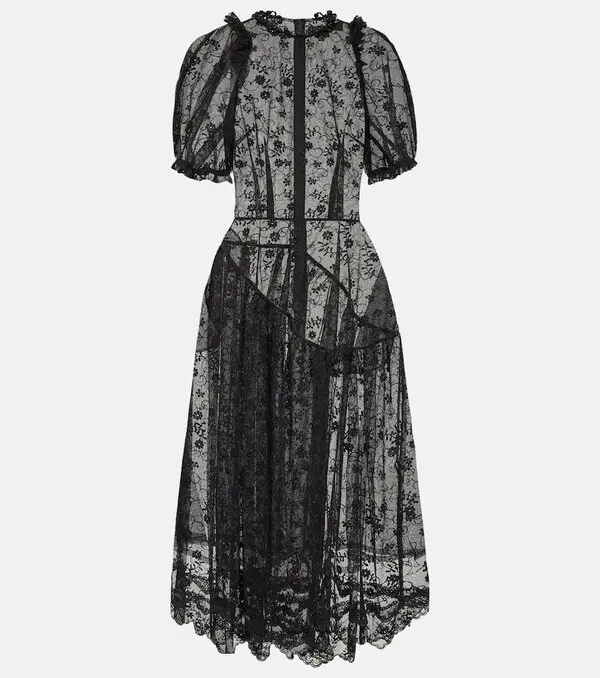 chinese dress ladies Lace Trim Slip Dress  Rosebud  La Garonne