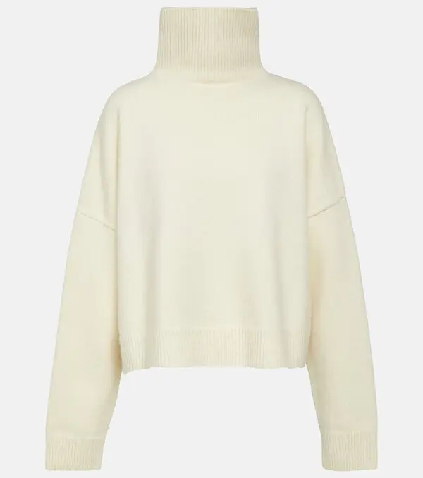 THE ROW Ezio Wool And Cashmere Turtleneck Sweater