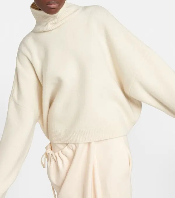 THE ROW Ezio Wool And Cashmere Turtleneck Sweater