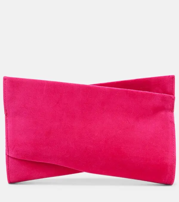 CHRISTIAN LOUBOUTIN Loubitwist Small Clutch - Pink