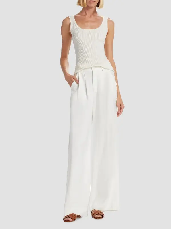 Zimmermann Scoopneck Rib-knit Tank