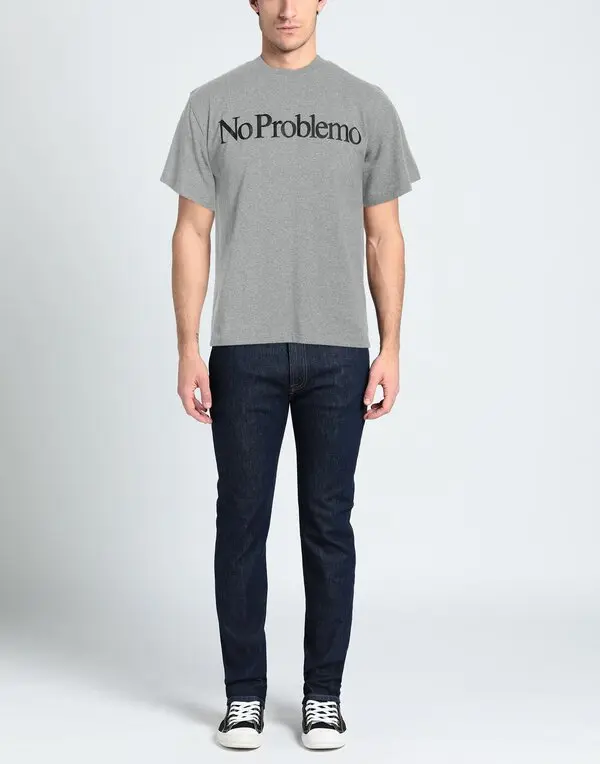 Aries T-shirt Size Cotton - Grey