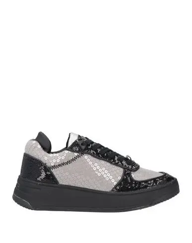 APEPAZZA Sequin Embellished Lace-up Sneakers