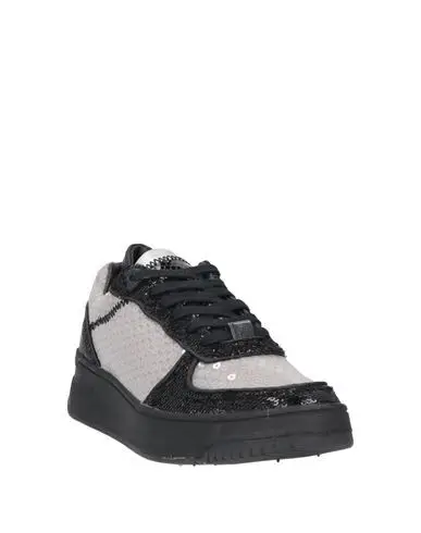 APEPAZZA Sequin Embellished Lace-up Sneakers