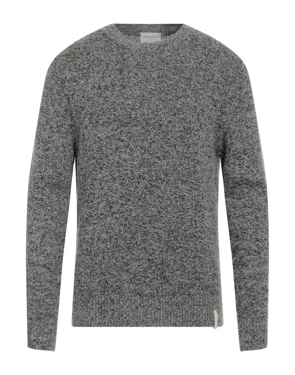 BROOKSFIELD Solid Crewneck Sweater - Grey
