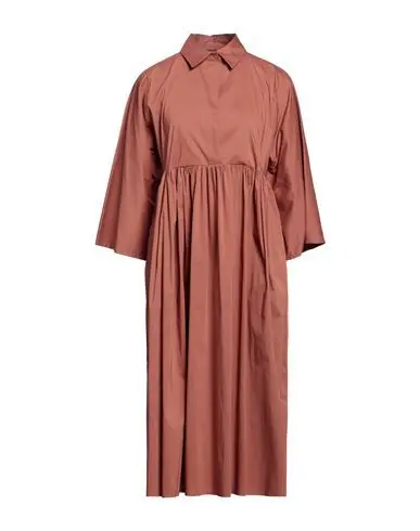 Liviana Conti Midi Shirt Dress - Light Brown