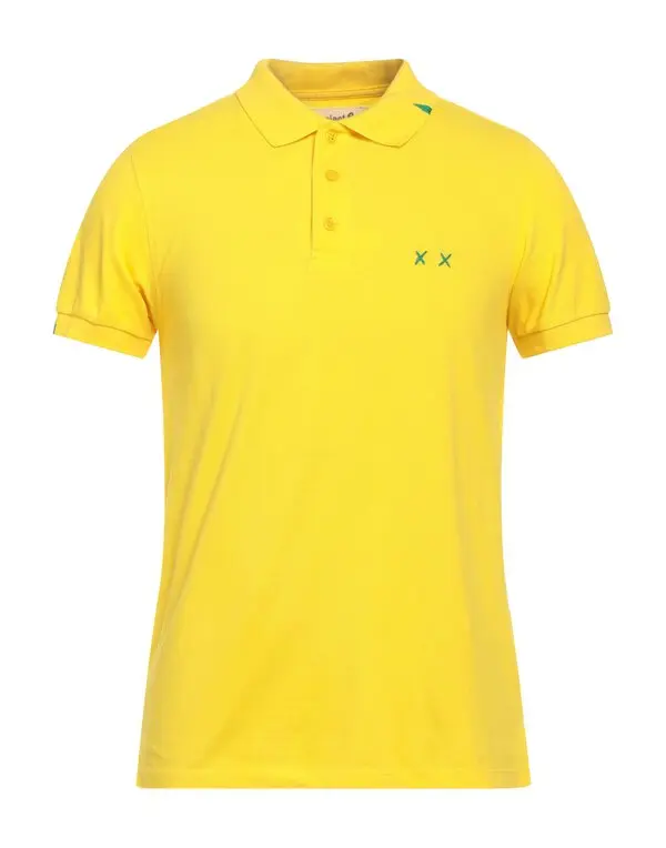PROJECT E Polo Shirt Size Cotton - Yellow