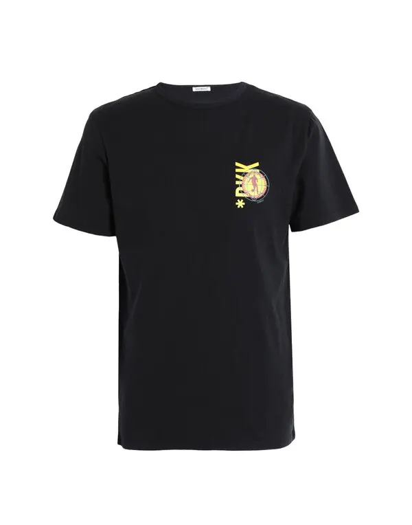 BIKKEMBERGS T-shirt Size Cotton, Elastane