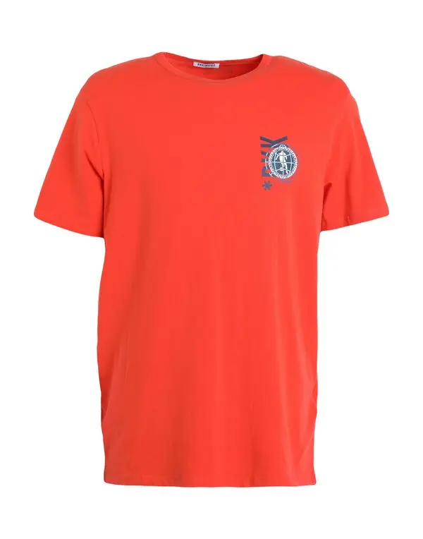 BIKKEMBERGS T-shirt Size Cotton, Elastane