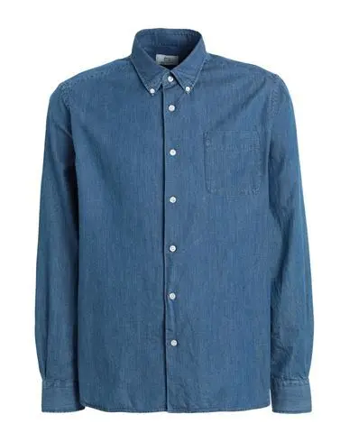 Woolrich Classic Indigo Shirt Shirt Size Cotton