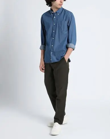 Woolrich Classic Indigo Shirt Shirt Size Cotton