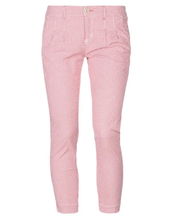 JACOB COHЁN Cotton, Polyamide, And Elastane Gingham Chinos