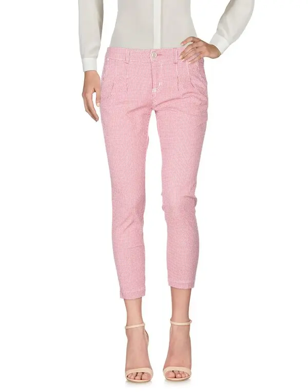 JACOB COHЁN Cotton, Polyamide, And Elastane Gingham Chinos
