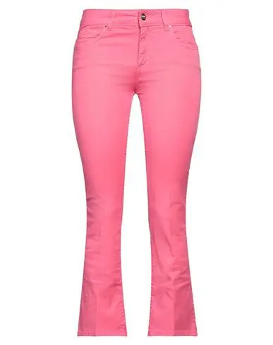 FRACOMINA Flared Cotton-blend Trousers - Pink