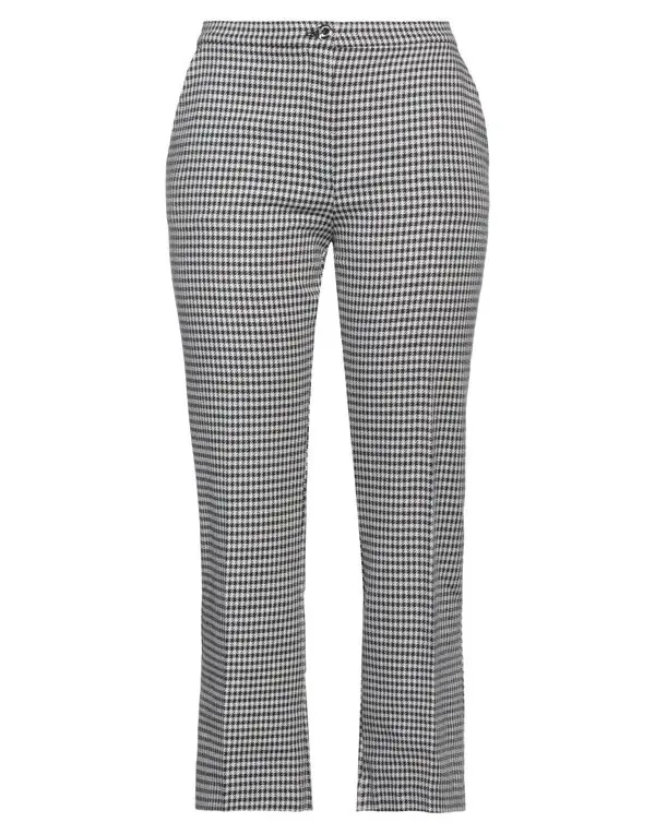 Pinko Houndstooth Flannel Straight-leg Pants
