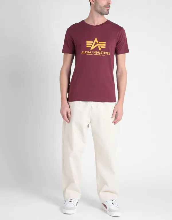 Alpha Industries T-shirt Size Cotton - Red