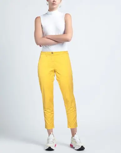 MANILA GRACE Skinny Fit Pants - Yellow