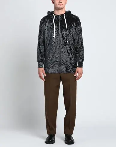 LUXURY LAB MILANO Chenille Sweatshirt - Black