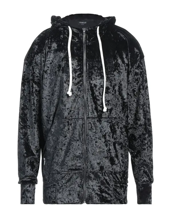 LUXURY LAB MILANO Chenille Sweatshirt - Black
