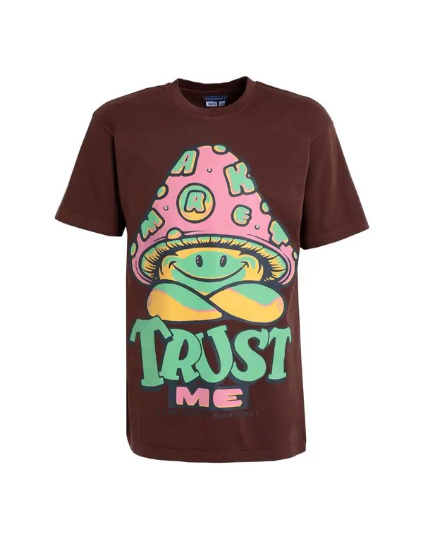 MARKET X Smiley Smiley Guide T-shirt T-shirt Size Cotton