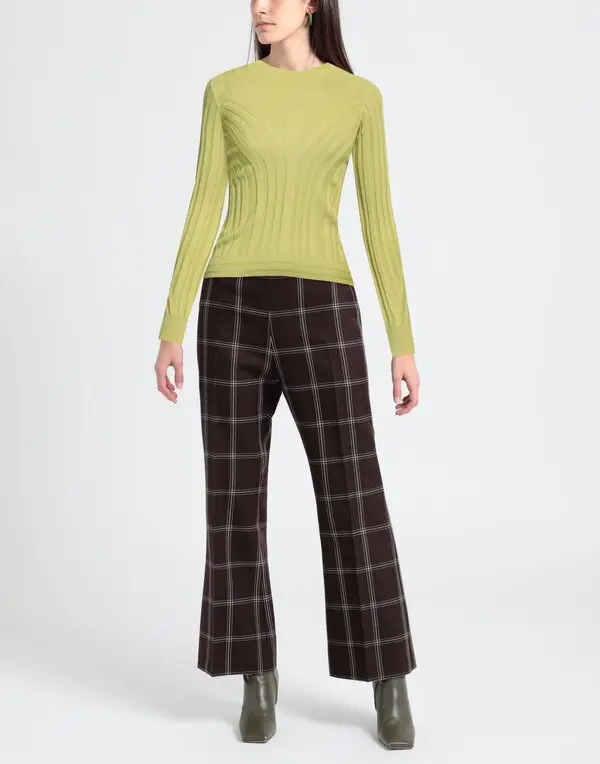 High Knitted Sweater - Green