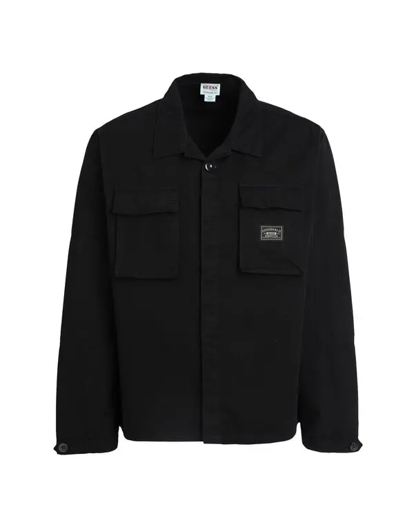 Guess Jacket Size Cotton - Black