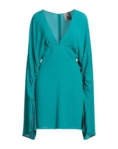 SEMICOUTURE Mini Dress Acetate And Silk