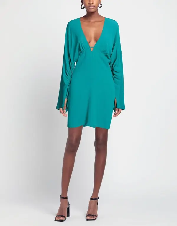 SEMICOUTURE Mini Dress Acetate And Silk