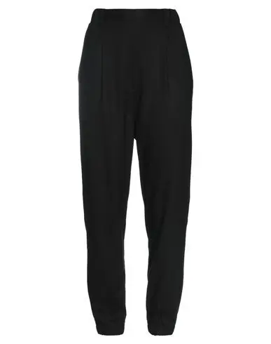 SOALLURE Tapered Leg Trousers - Black