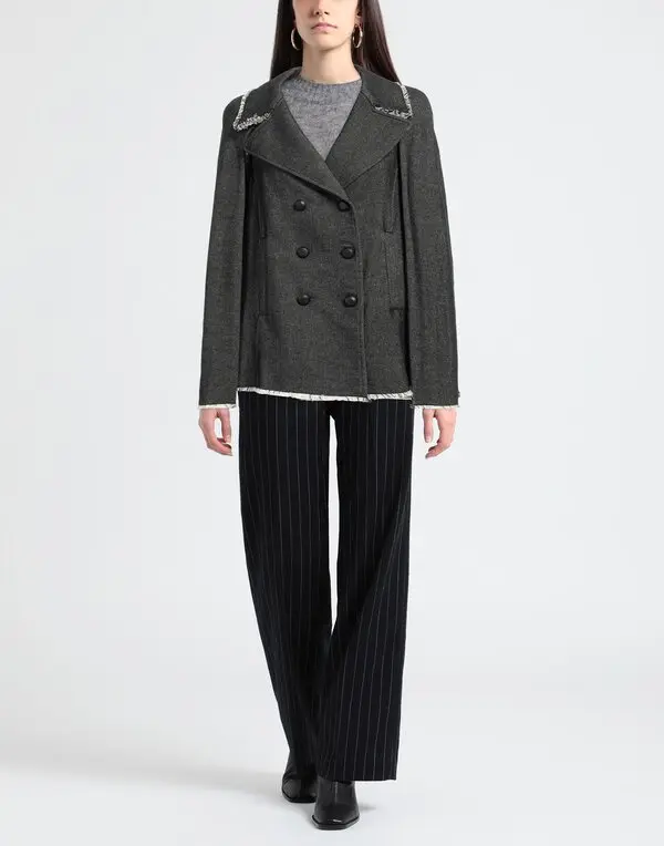 JACOB COHЁN Double-breasted Flannel Blazer