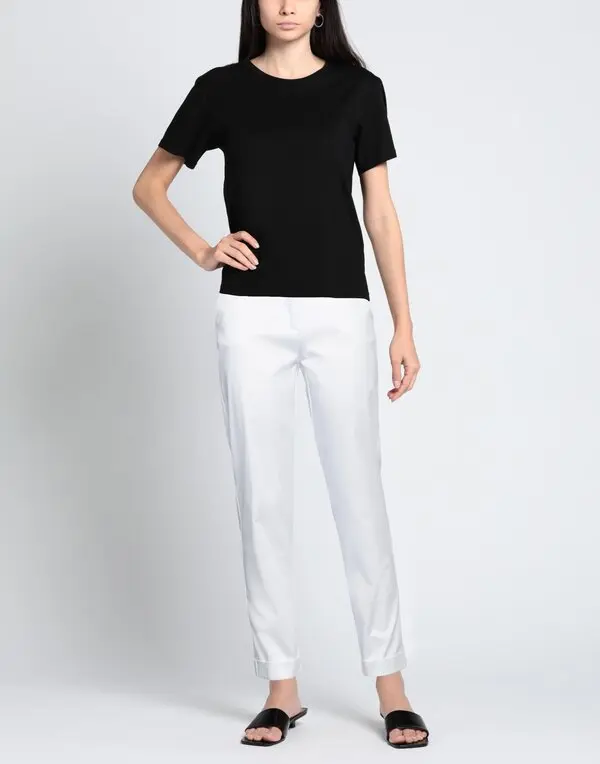 MANILA GRACE Tapered Chinos - White