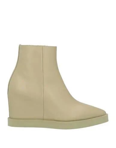 EQUITARE Leather Ankle Boots - Sage Green