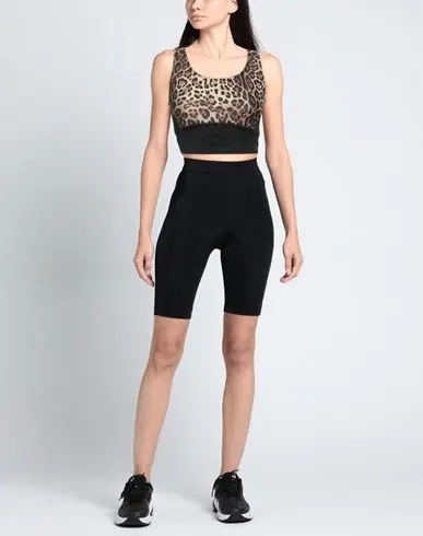 4GIVENESS Leopard-print Crop Top