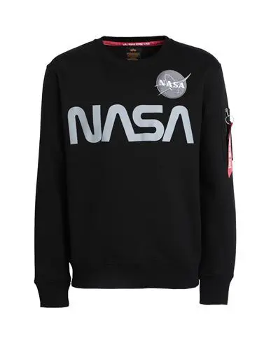 Alpha Industries Sweatshirt With Brand Logo - Black
