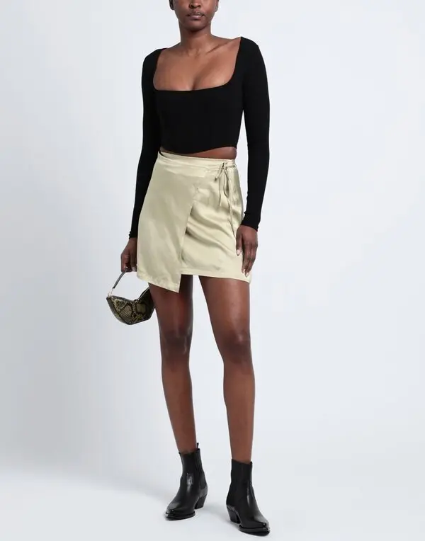 EDITED Long Sleeve Square Neck Crop Top