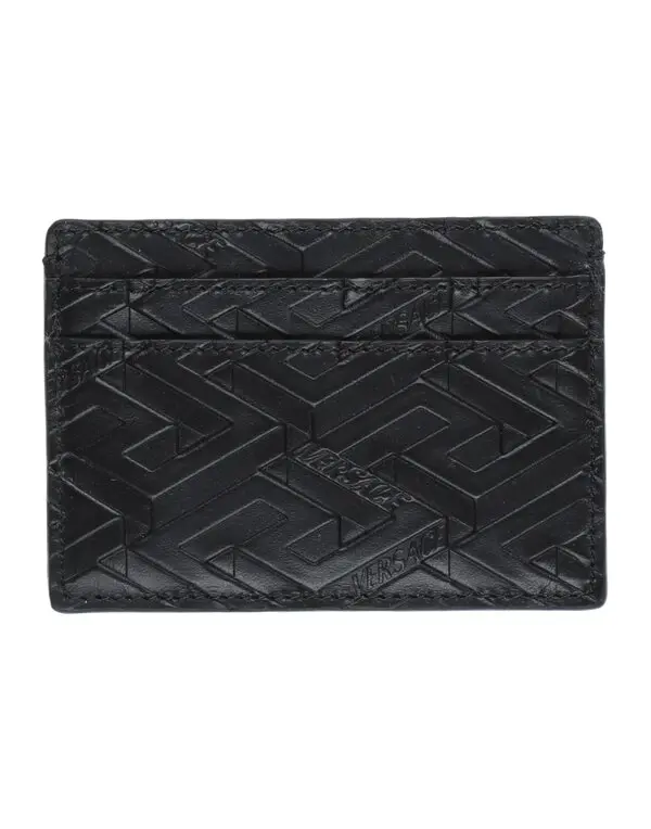 Versace Document Holder Soft Leather
