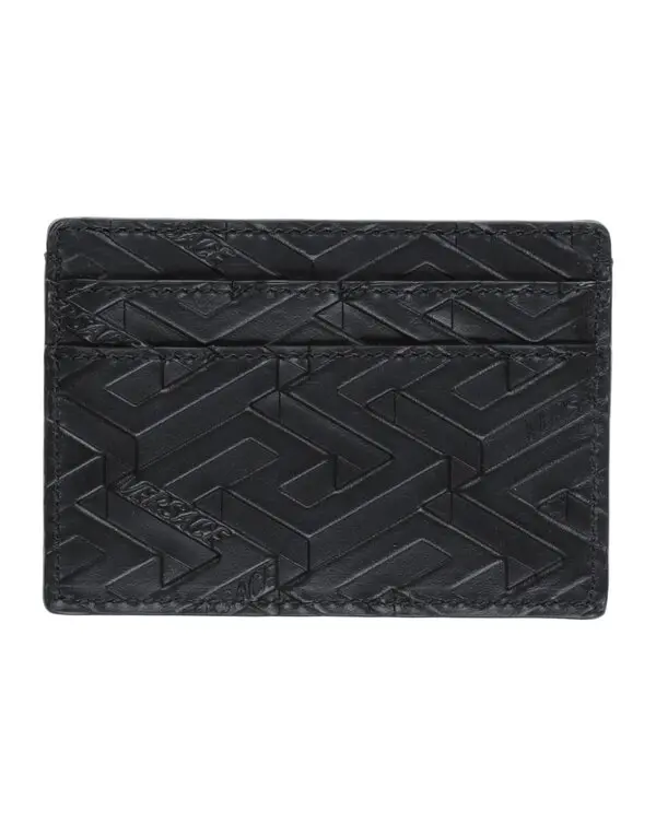 Versace Document Holder Soft Leather