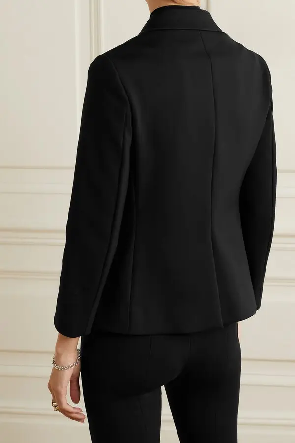 THE ROW Essentials Brentwood Stretch-ponte Blazer