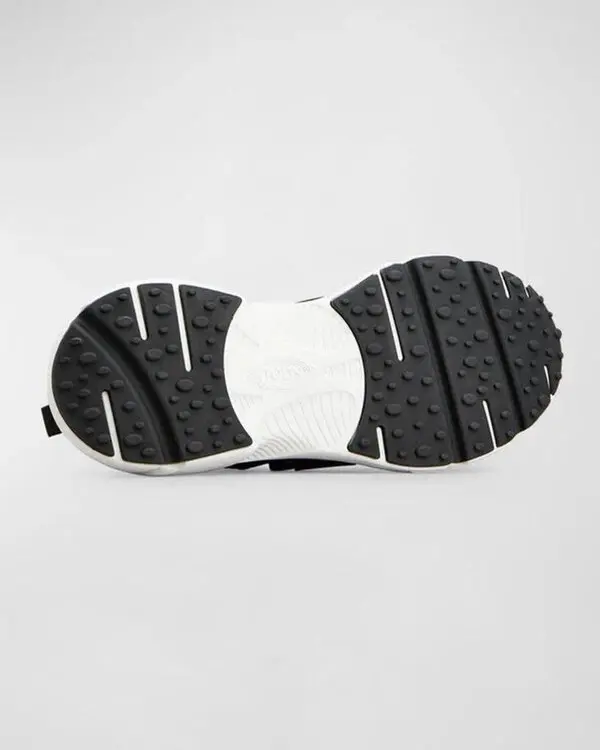 TOD & APOS;S Kate Stretch-knit Trainer Sneakers - Black