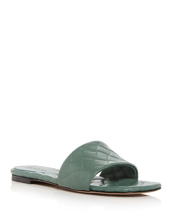 Bottega Veneta Amy Flat Mule Sandals