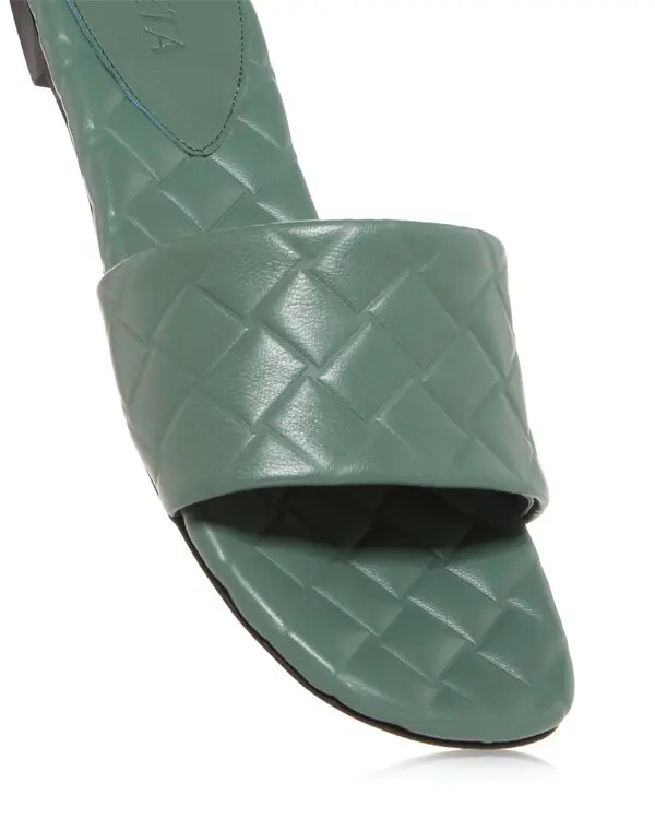 Bottega Veneta Amy Flat Mule Sandals