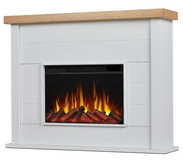 REAL FLAME Marshall 49' Slim Electric Fireplace - One-color
