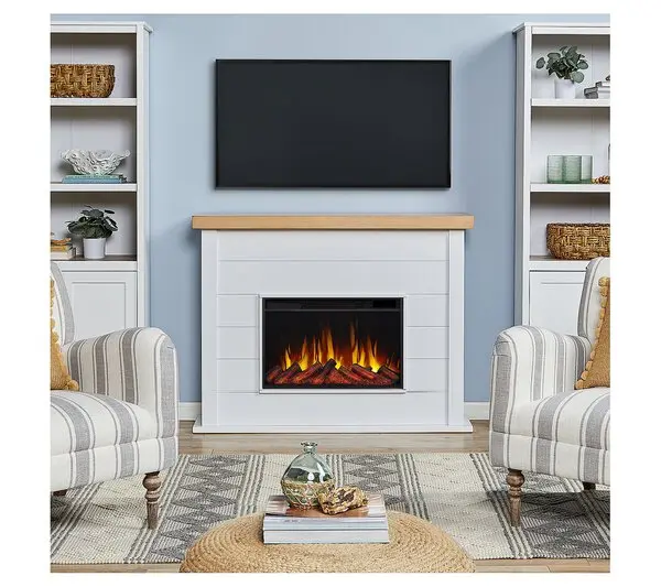 REAL FLAME Marshall 49' Slim Electric Fireplace