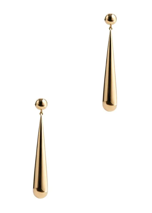 Lié Studio The Louise 18kt -plated Drop Earrings - Gold