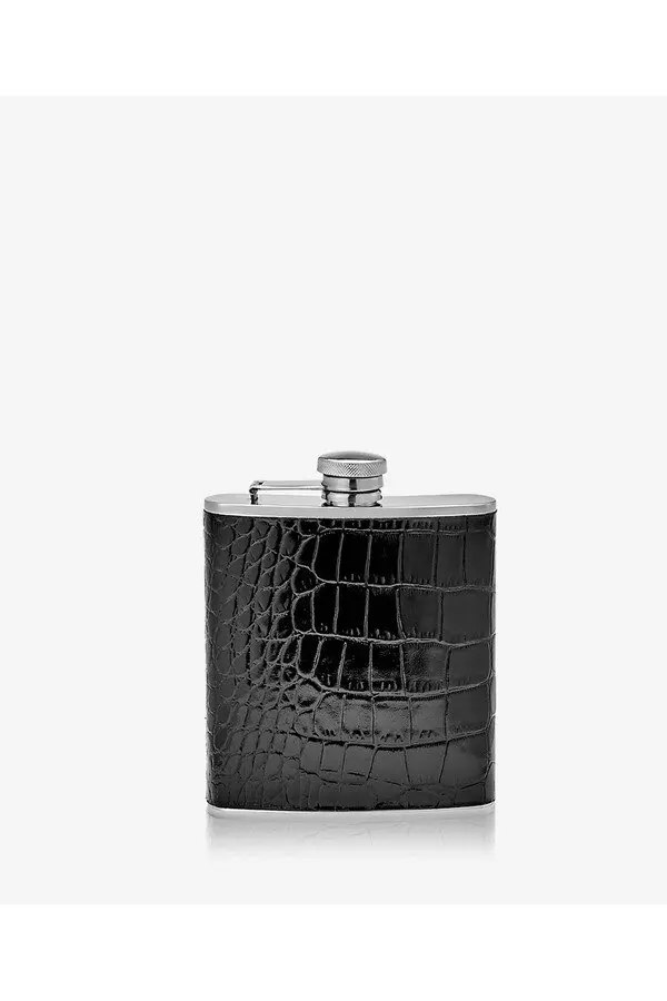 Gigi New York 6 Oz Flask - Natural