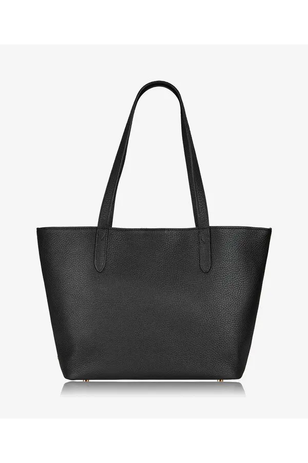 Gigi New York Pebble Grain Leather Tote - Natural