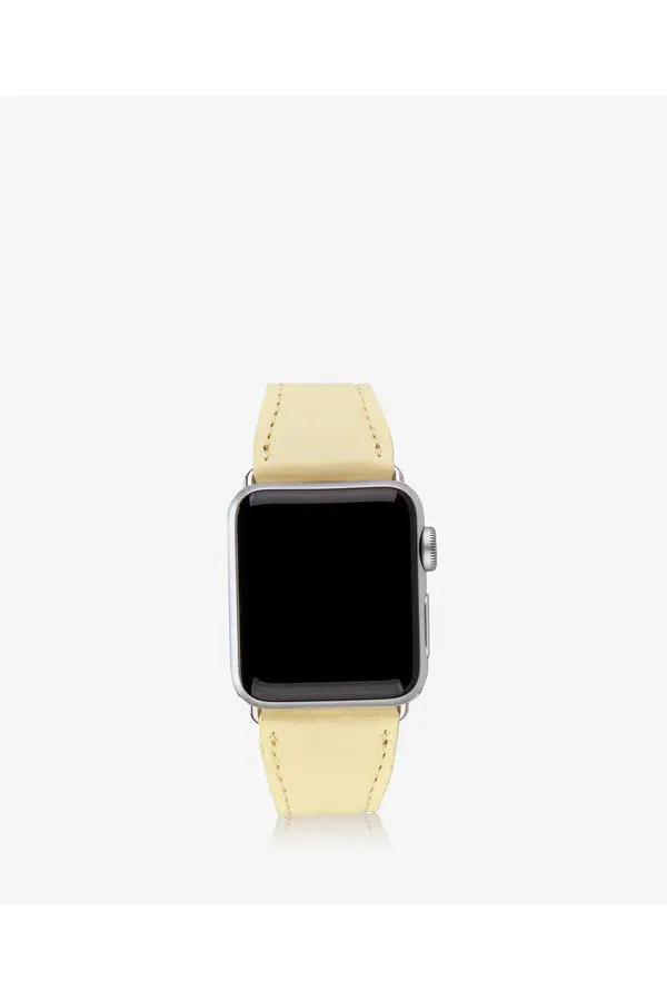 Gigi New York Small Apple Watch Band - Silver