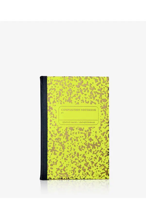 Gigi New York Composition Notebook - Black